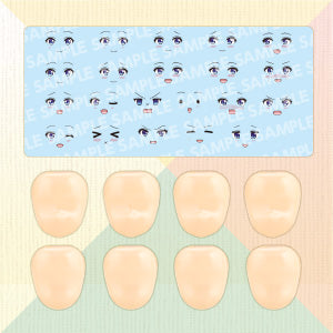 CUSTOMIZED FACE & DECAL SET Vol.10 [DESIGNED BY RAGHO FOR RITSUKA SAEK ...